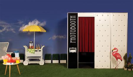 Hire a Photo Booth for your celebration! In the Booth Photo Booth Hire